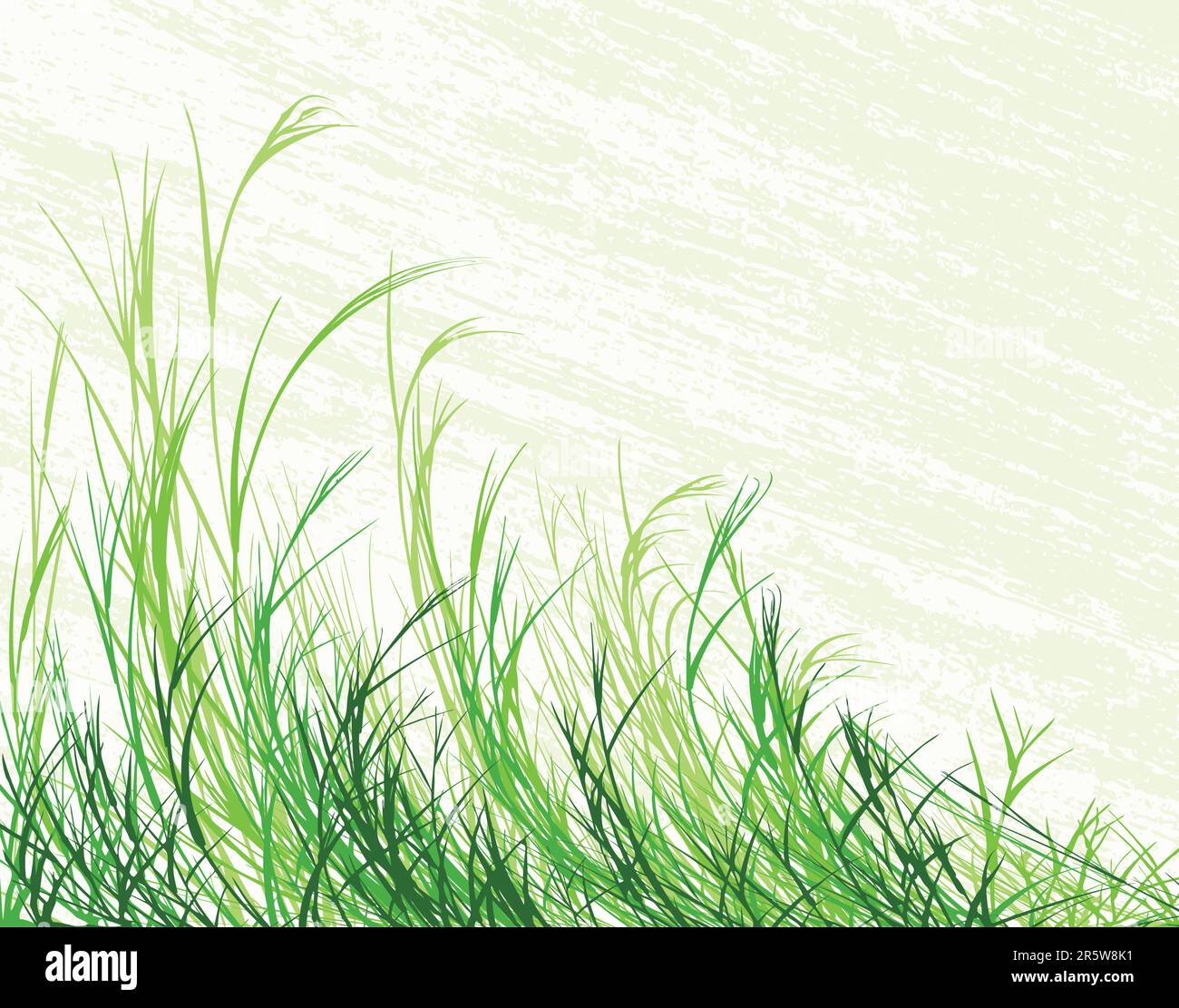 Leaf on green layer Stock Vector Images - Alamy