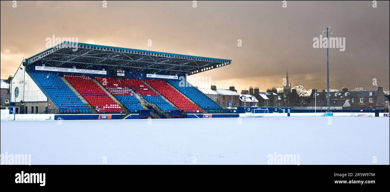 Links Park Stadium, Montrose, Angus, Scotland Stock Photo - Alamy