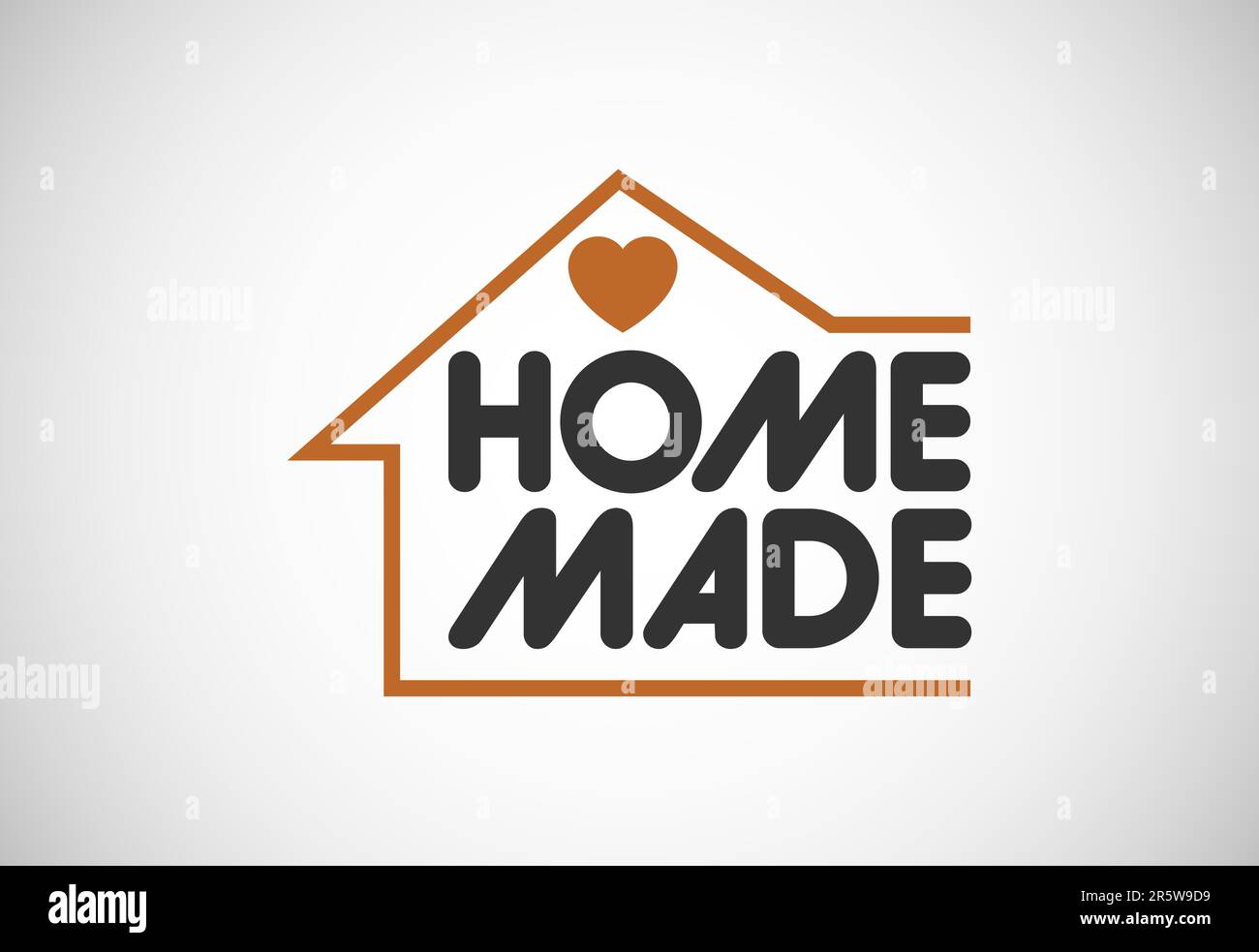 Homemade Product Label vector illustration. Element design for ...