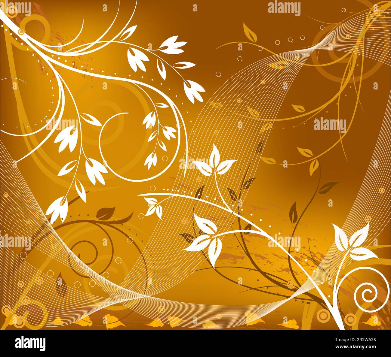 Floral Abstract Background Vector Illustration Stock Vector Image And Art Alamy