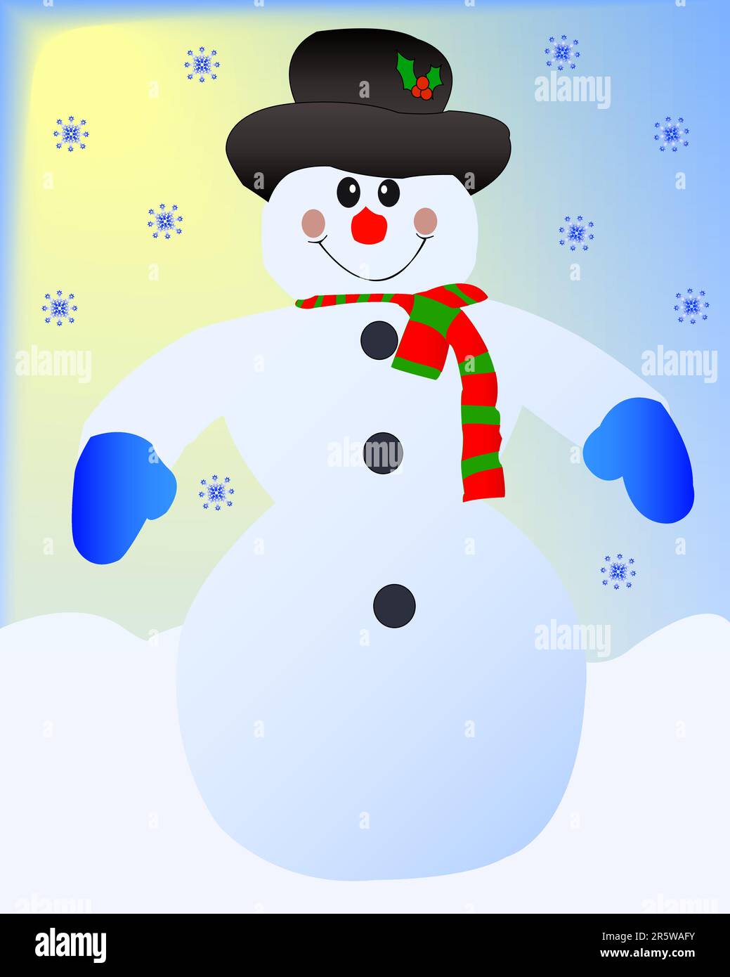 Snow in sun Stock Vector Images - Alamy