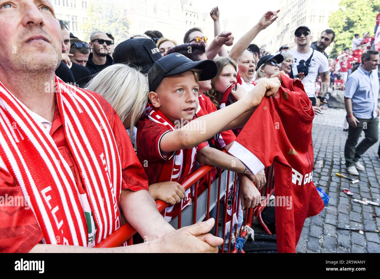 Antwerp, Belgium. 05th June, 2023. Illustration shows celebrations of ...