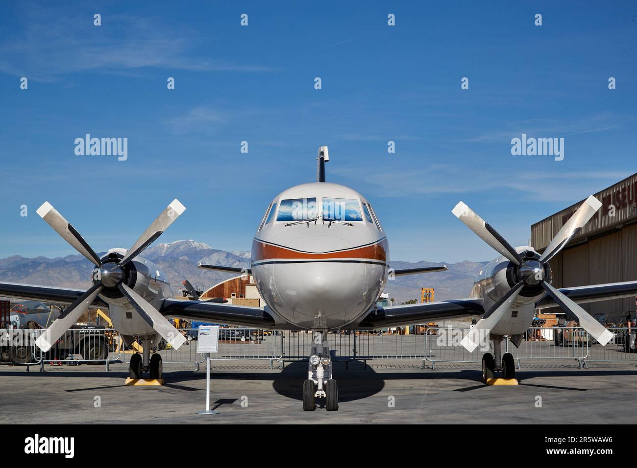 Palm Springs, California, USA. 23rd Nov, 2022. A Grumman Gulfstream I ...
