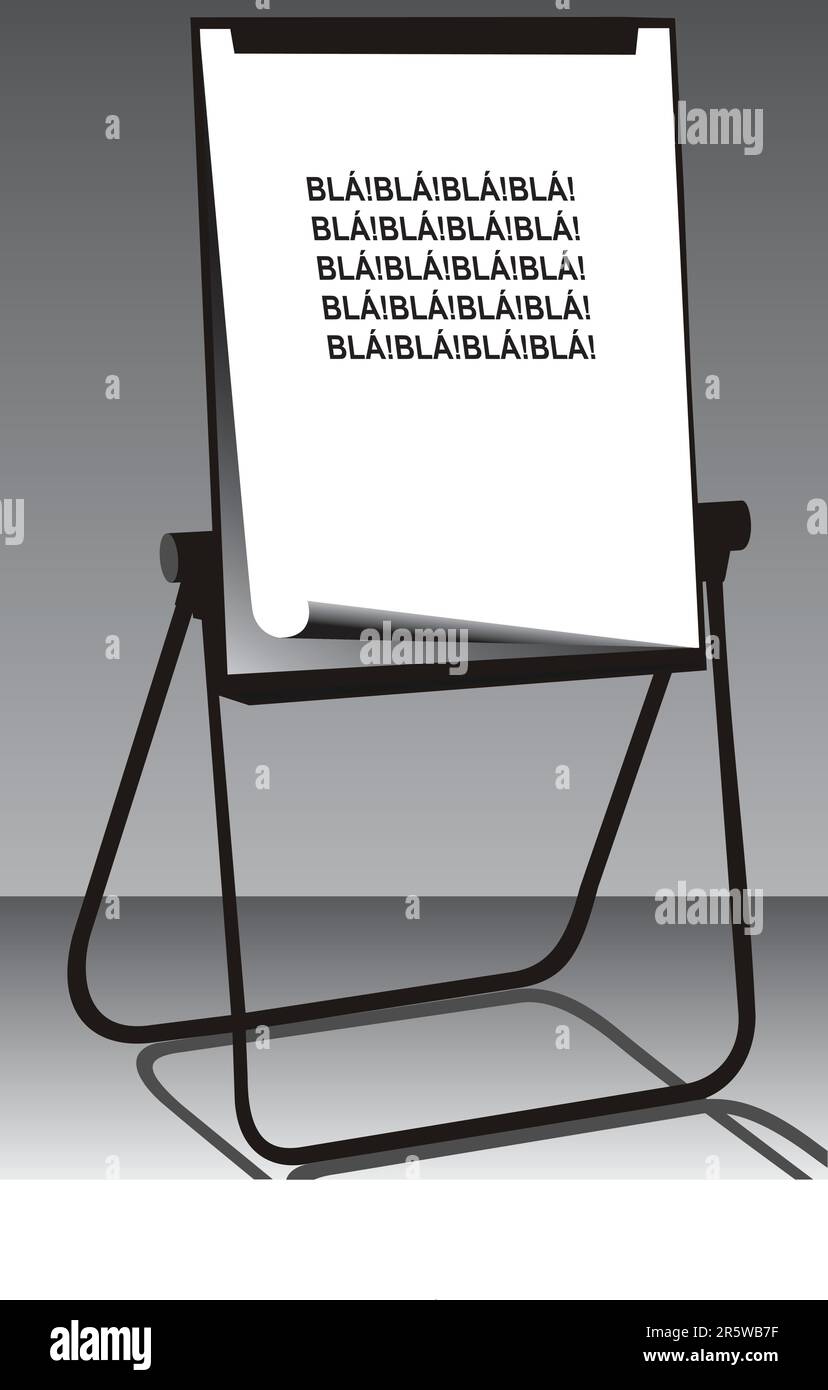 Ilustration of wite board Stock Vector Image & Art - Alamy