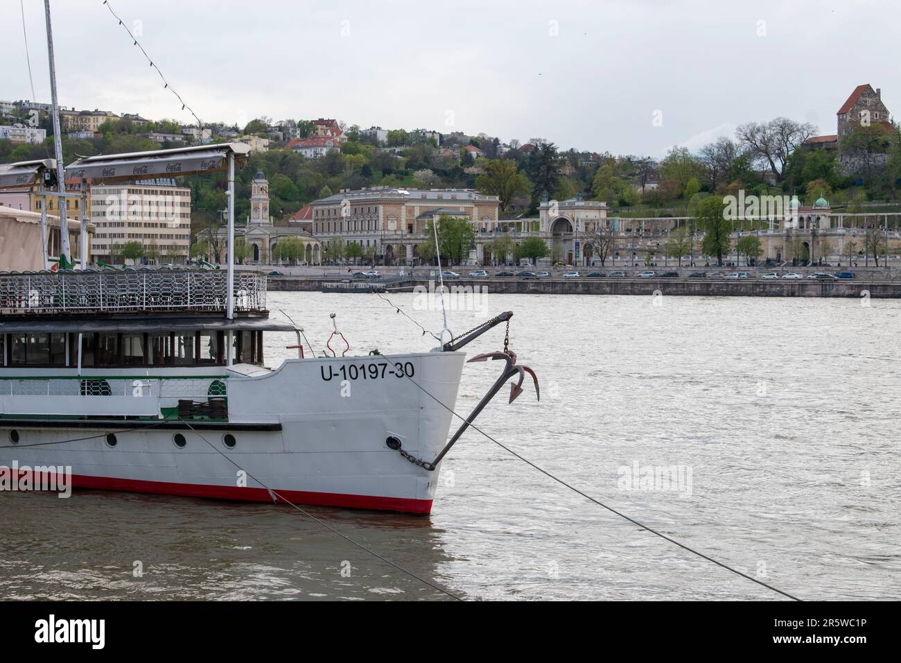Budapest, Hungary - April 16, 2023 the enchanting danube unveiling the ...