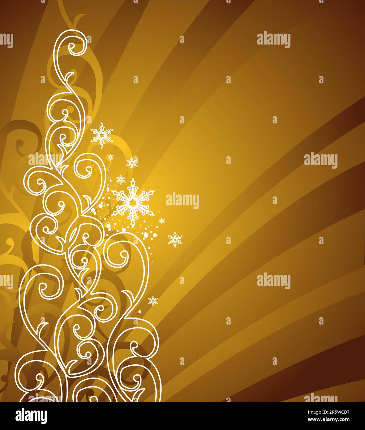gold christmas background / vector illustration Stock Vector Image ...