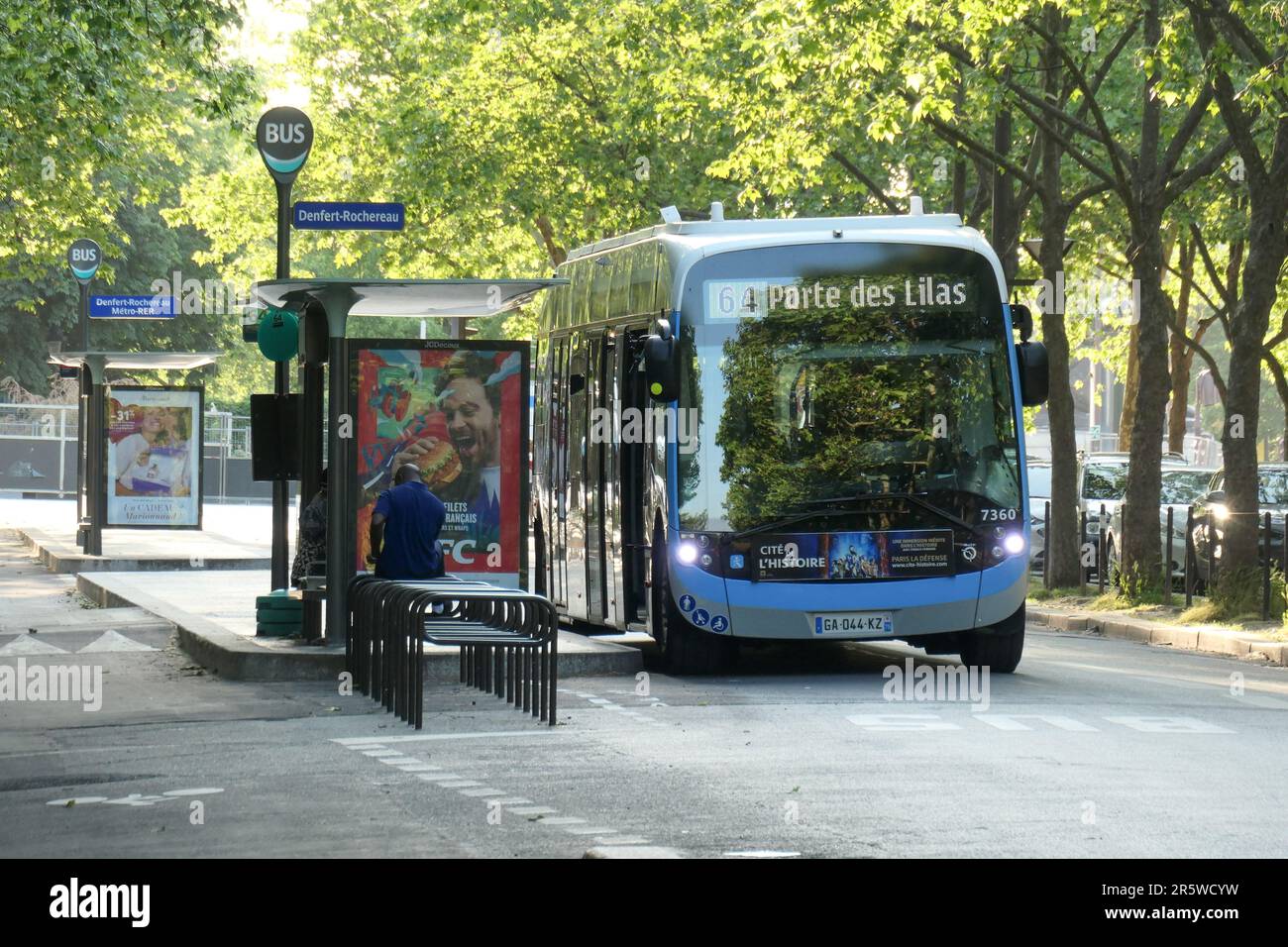 Paris, Elektrobus Alstom Aptis // Paris, Electric Bus Alstom Aptis ...