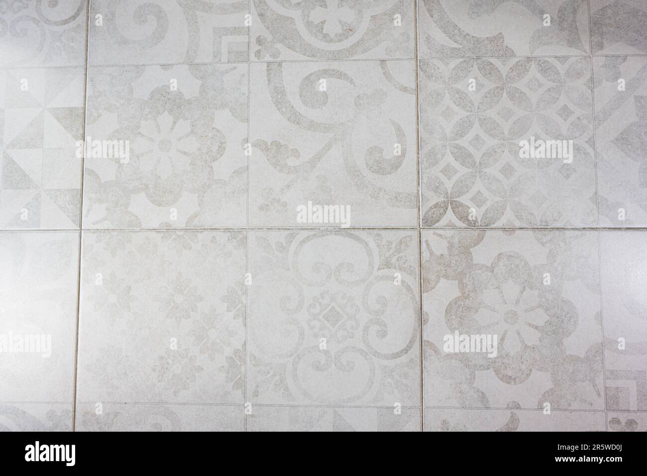 Ceramic tile floor pattern texture background for interior or exterior ...