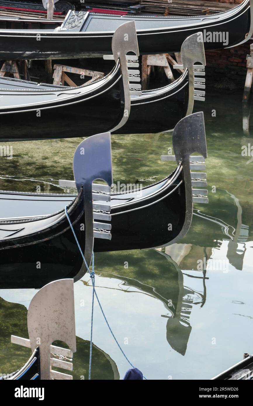 Venedig, Gondeln // Venice, Gondolas Stock Photo - Alamy