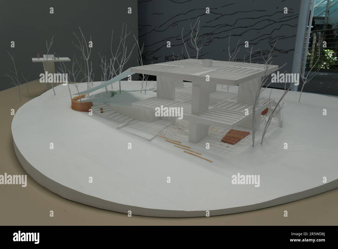 Venedig, Biennale 2023, Giardini, Japanischer Pavillon, Modell // Venice, Biennale 2023 ...