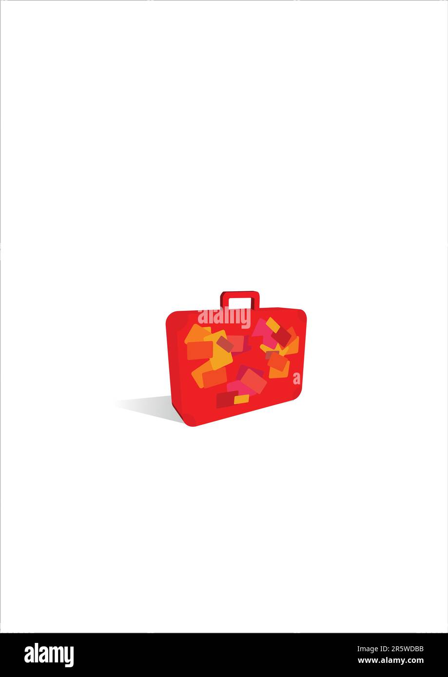 Simple suitcase hi-res stock photography and images - Alamy