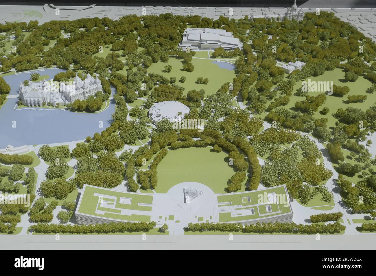 Venedig, Biennale 2023, Giardini, Ungarischer Pavillon, Präsentation des Budapester ...