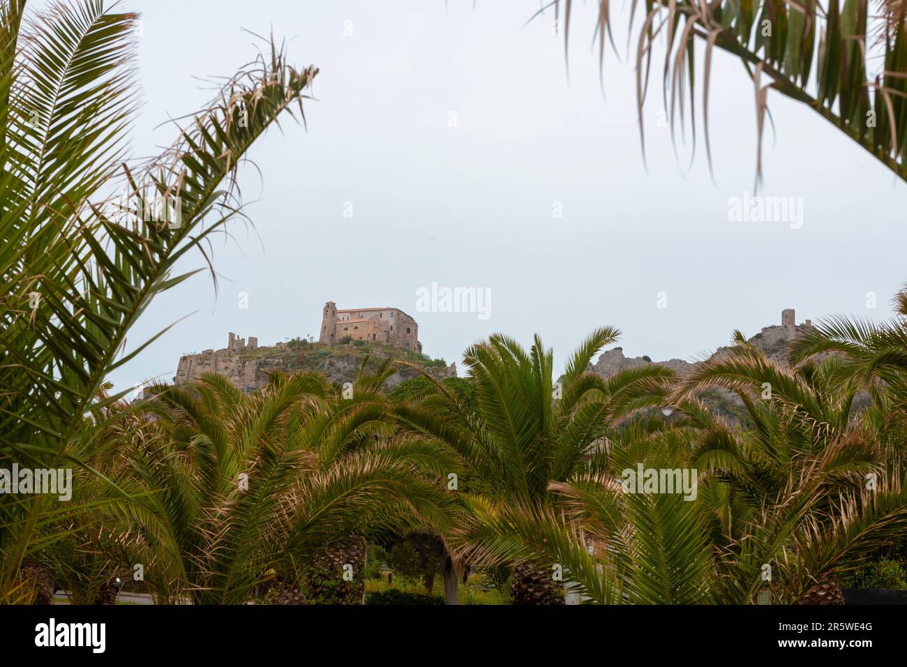 Roccella Ionica, Calabria, Italy: the Castello Carafa and the tower of ...