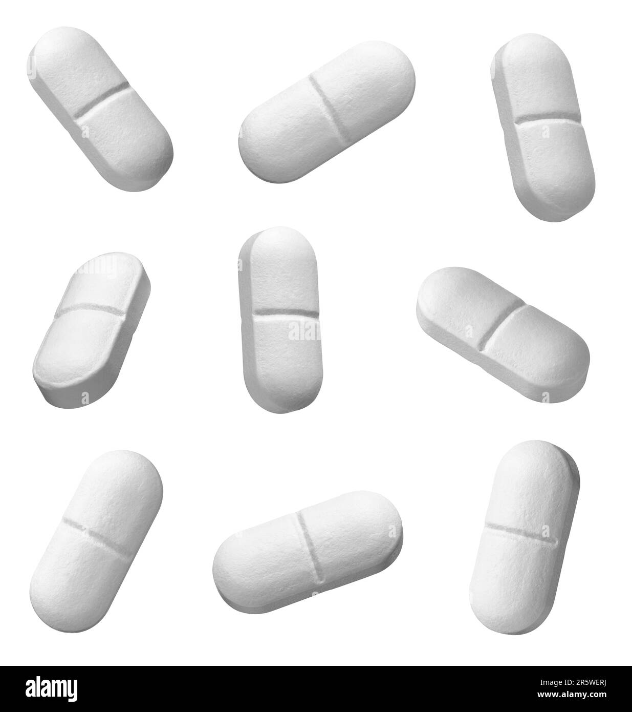 white pill medical drug medication Stock Photo - Alamy