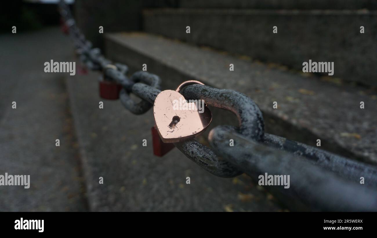 Heart shaped latch hi-res stock photography and images - Alamy