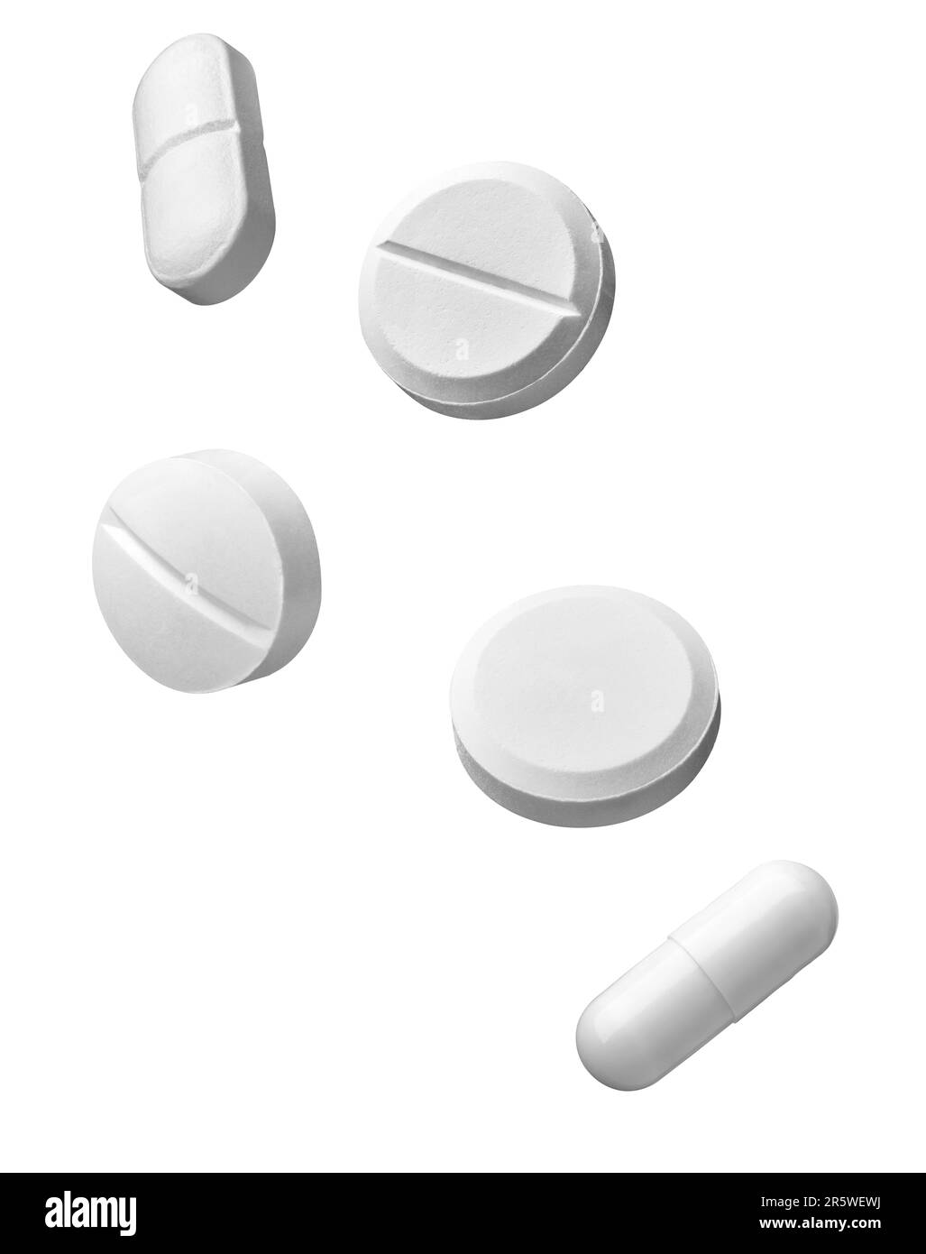 white pill medical drug medication Stock Photo - Alamy