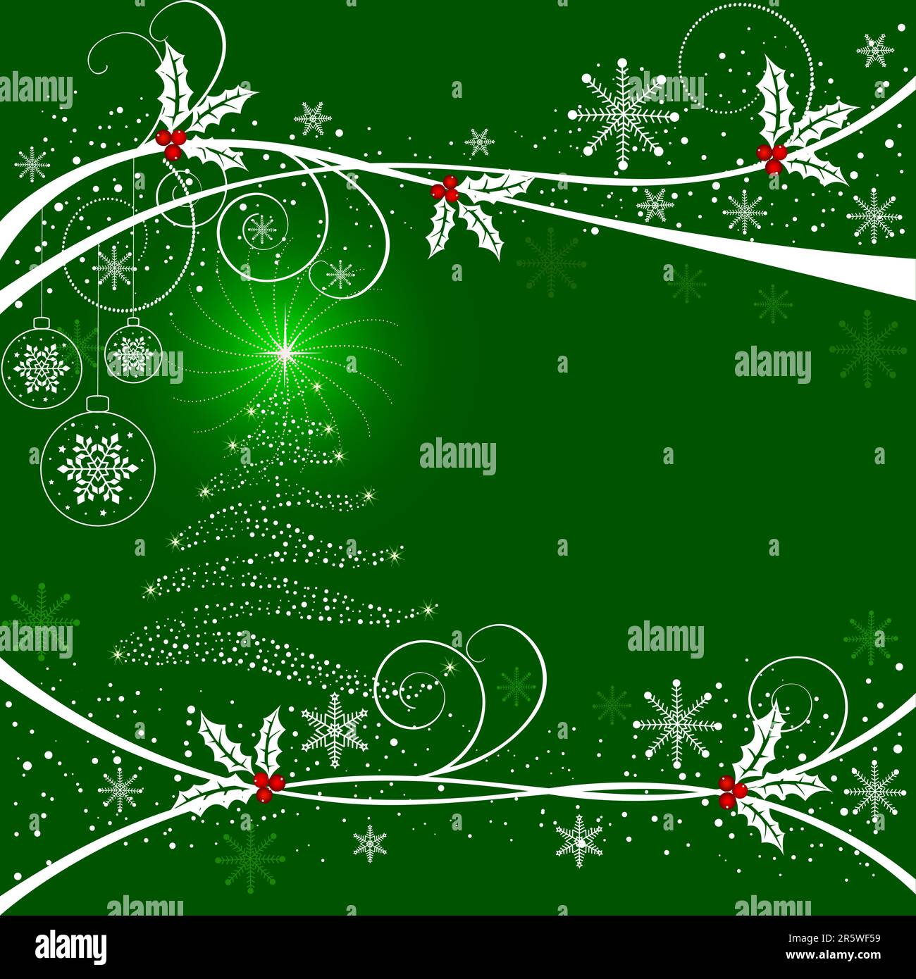 Christmas abstract Background - vector Stock Vector Image & Art - Alamy