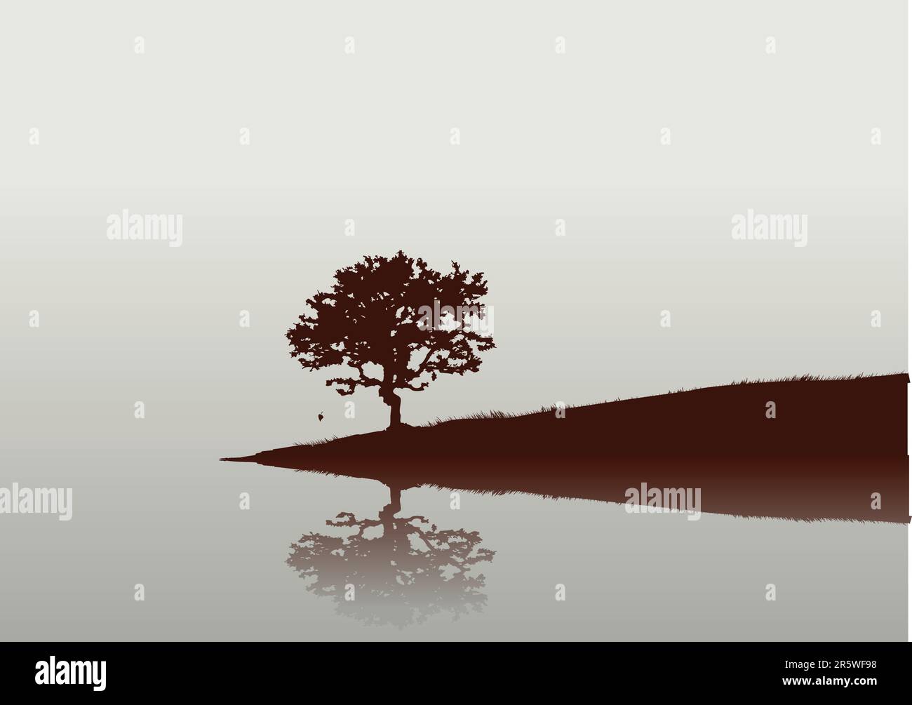 Contemplative view Stock Vector Images - Alamy