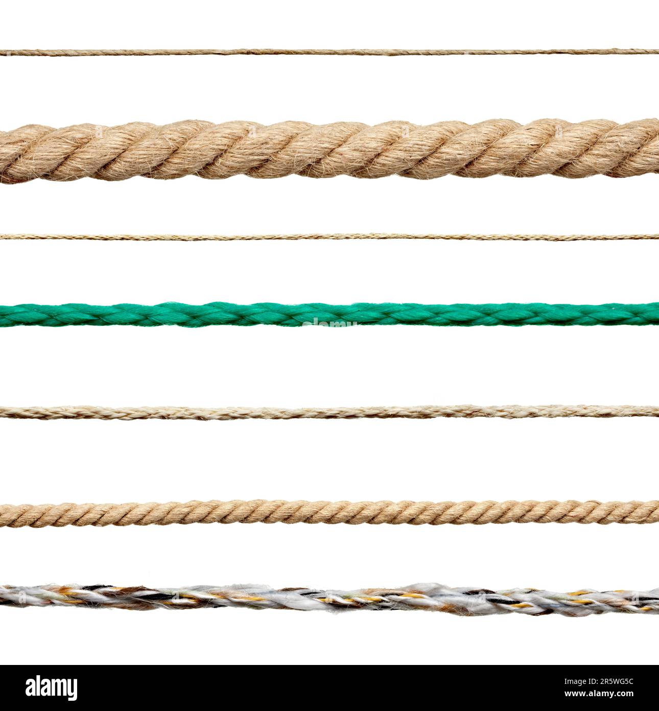 string rope cord cable line Stock Photo - Alamy