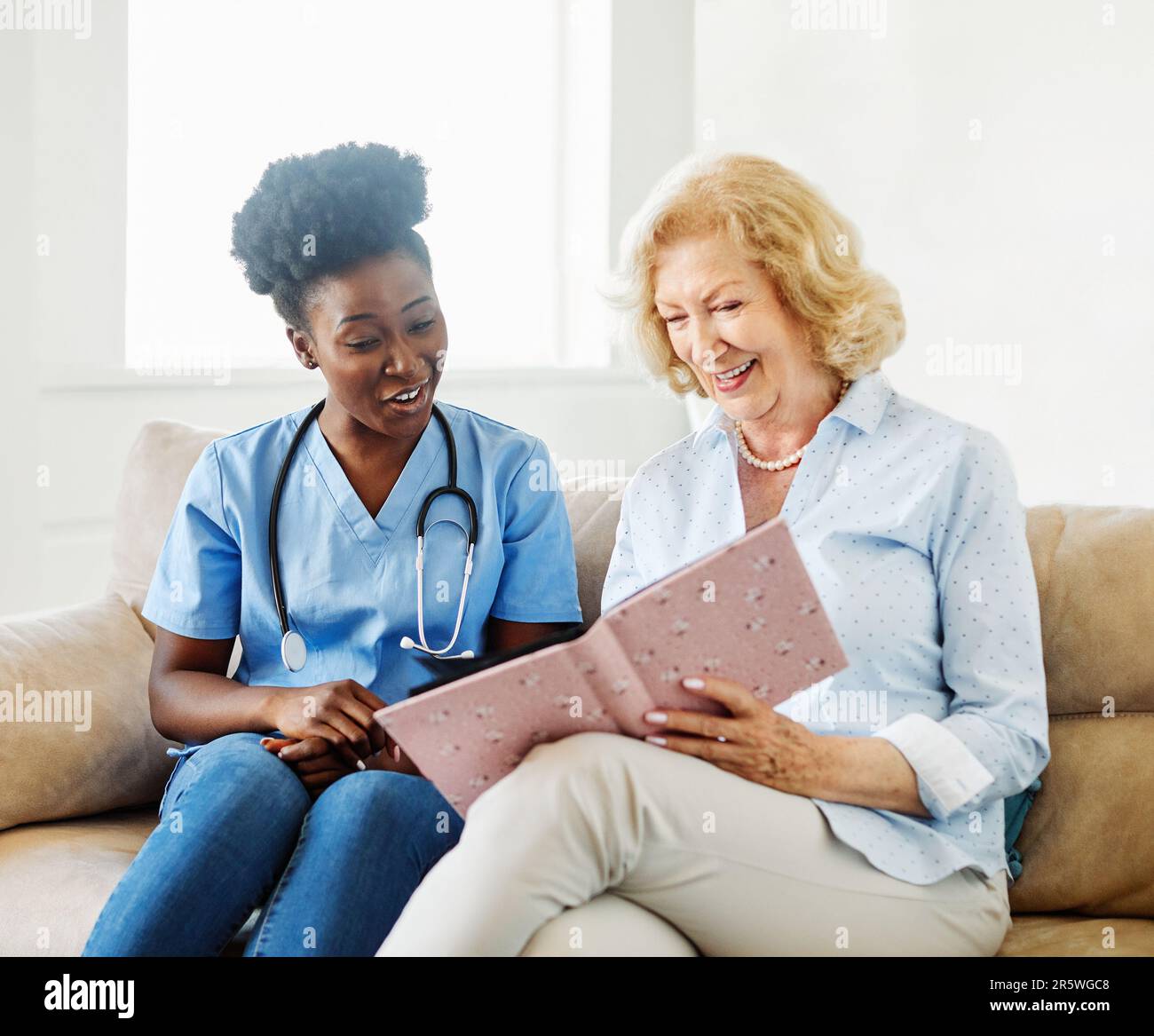 nurse doctor senior care caregiver photo album help assistence ...