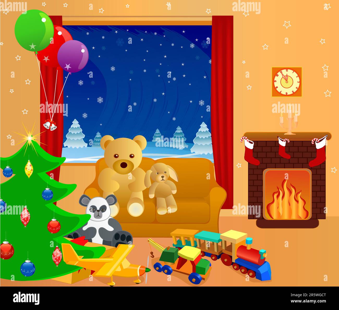 Christmas abstract Background Stock Vector Image & Art - Alamy
