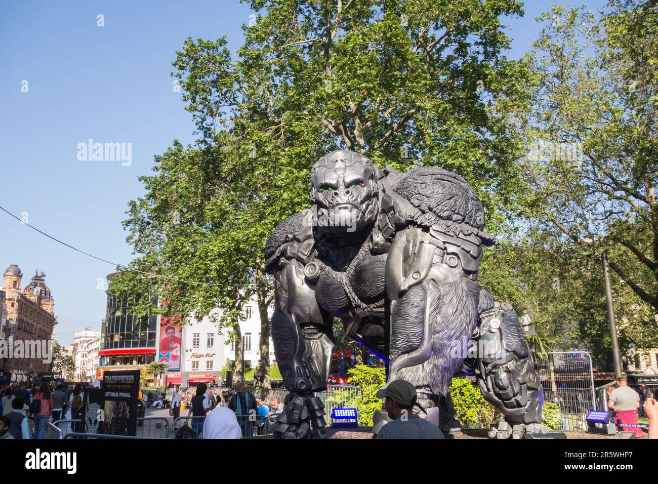 Optimus Primal in Transformers the Rise of the Beasts a Paramount ...