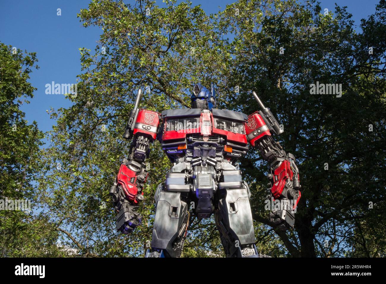 Optimus Prime in Transformers the Rise of the Beasts a Paramount ...