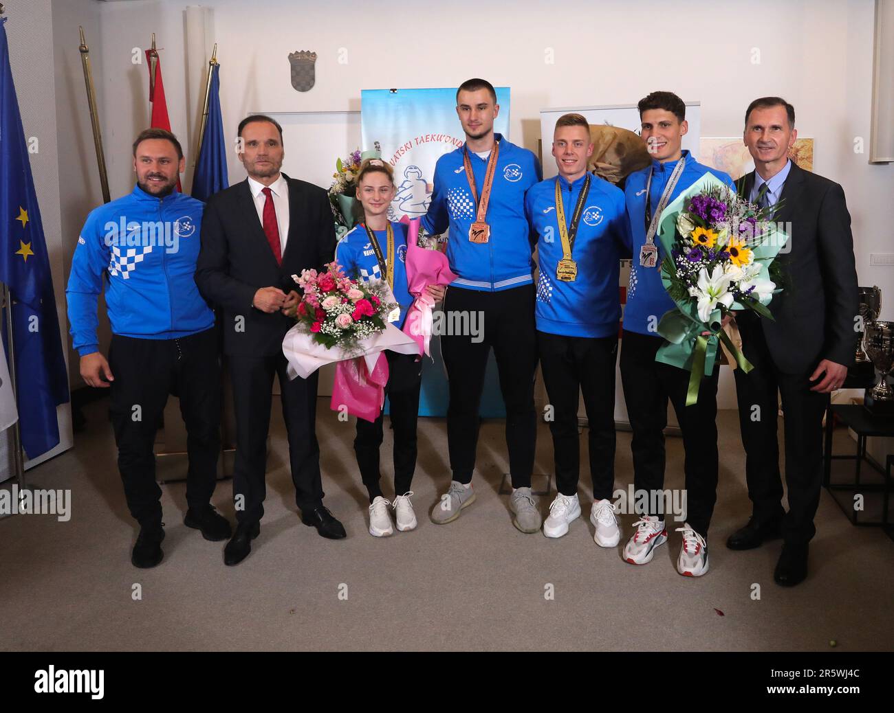 Zagreb, Croatia. 05th June, 2023. Croatia Lena Stojkovic, Pasko Bozic ...