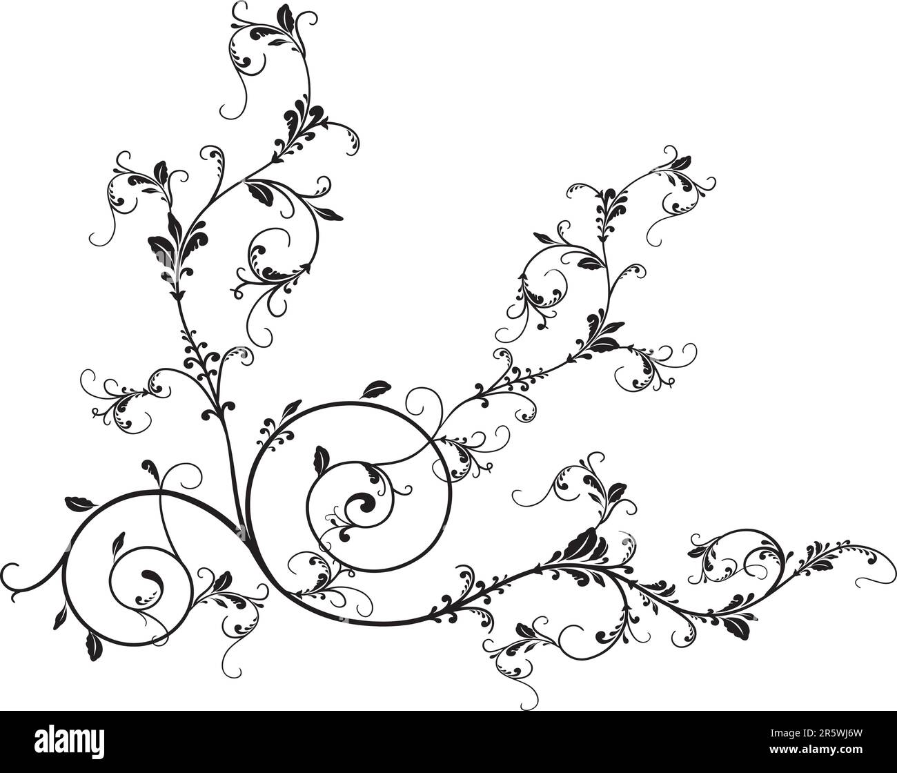 Illustration of floral design Stock Vector Image & Art - Alamy