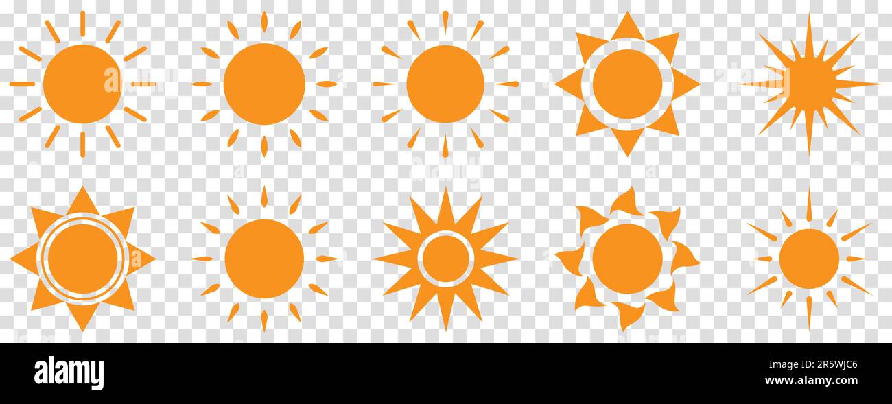 Free Sun Line Divider Clipart
