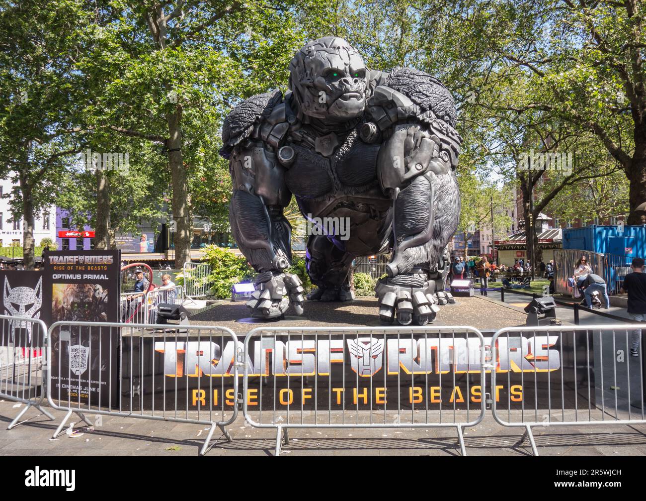 Optimus Primal in Transformers the Rise of the Beasts a Paramount ...