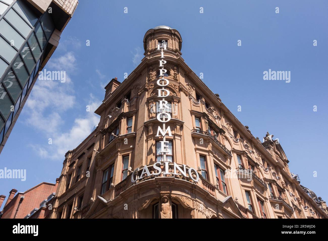 Hippodrome Casino signage, Leicester Square, London, England, UK Stock ...