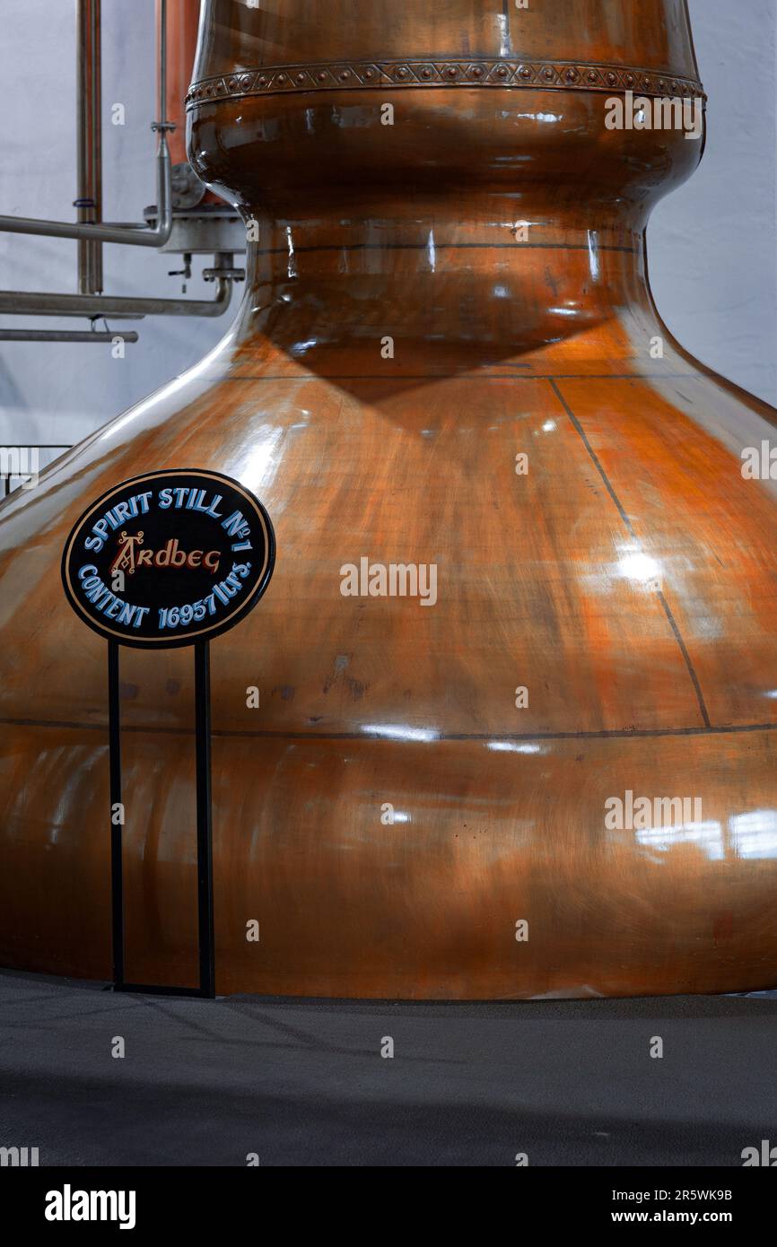 Ardbeg Distillery, Isle of Islay, Inner Hebrides, Scotland, United ...