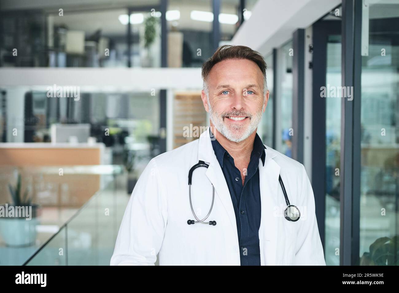Leading the way in the medical world. Cropped portrait of a handsome ...