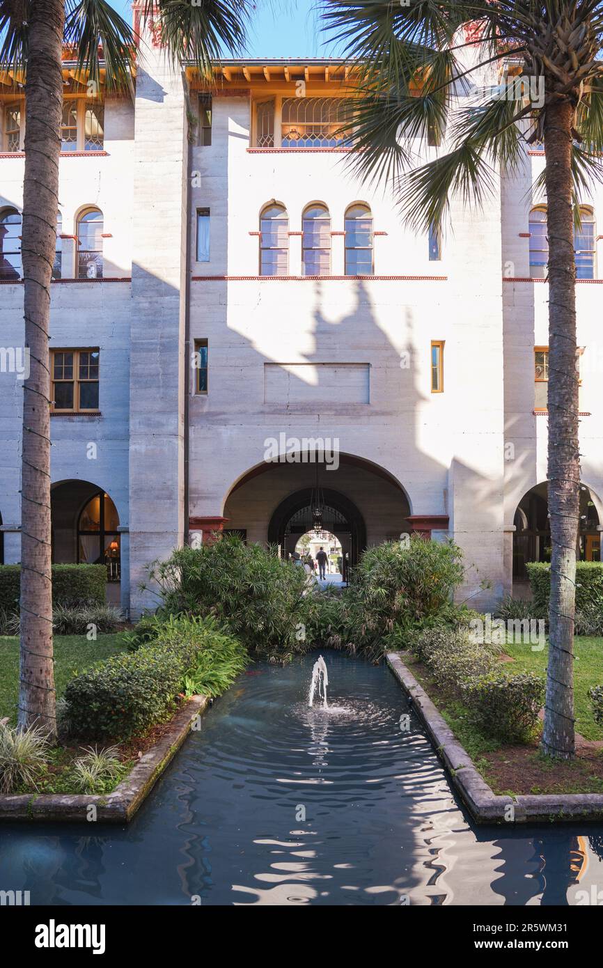 Lightner museum courtyard hi-res stock photography and images - Alamy