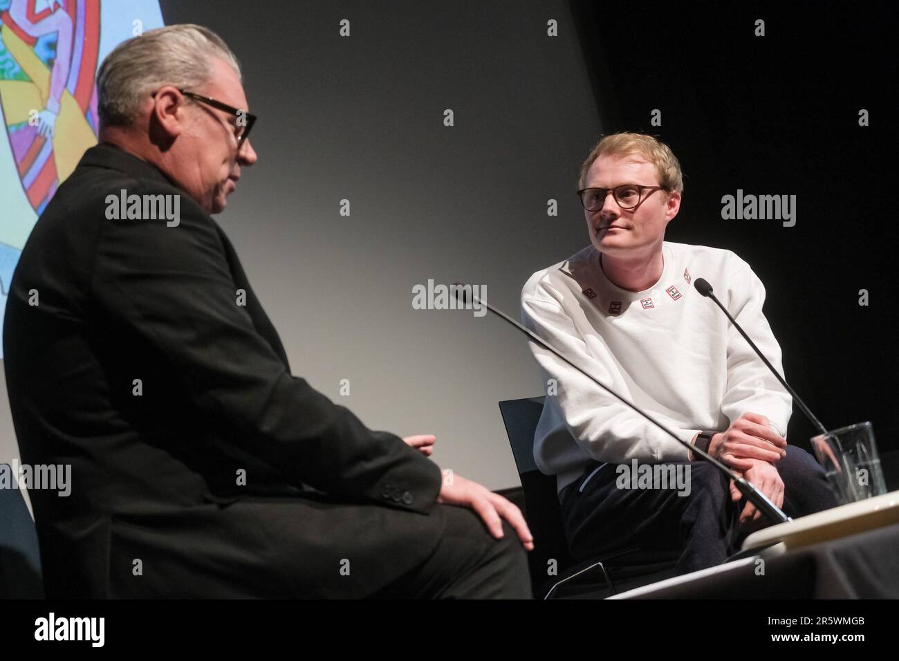 London, UK. 5th June, 2023. Mark Kermode and Thomas Hardiman ...