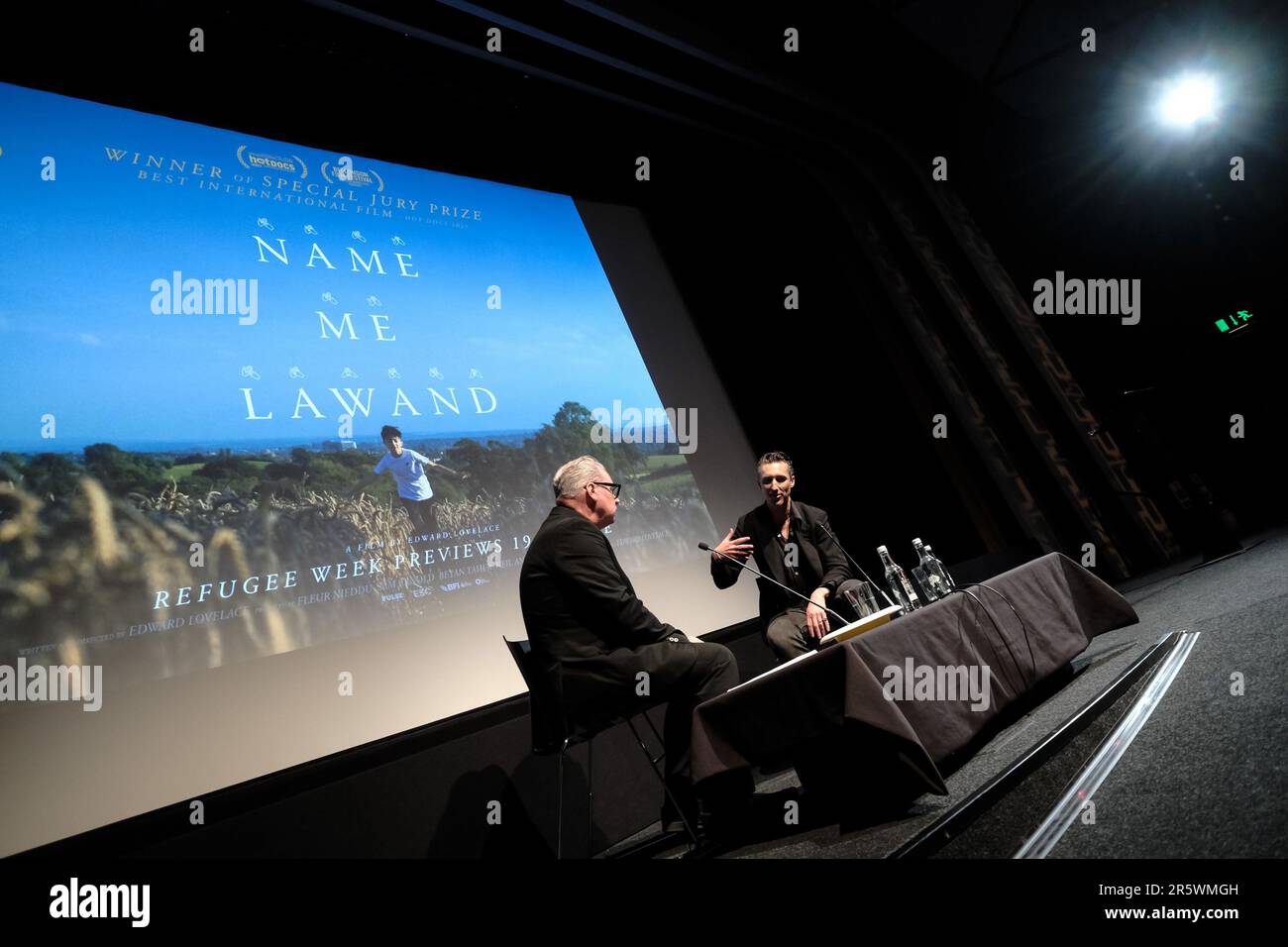 London, UK. 5th June, 2023. Mark Kermode and Edward Lovelace ...
