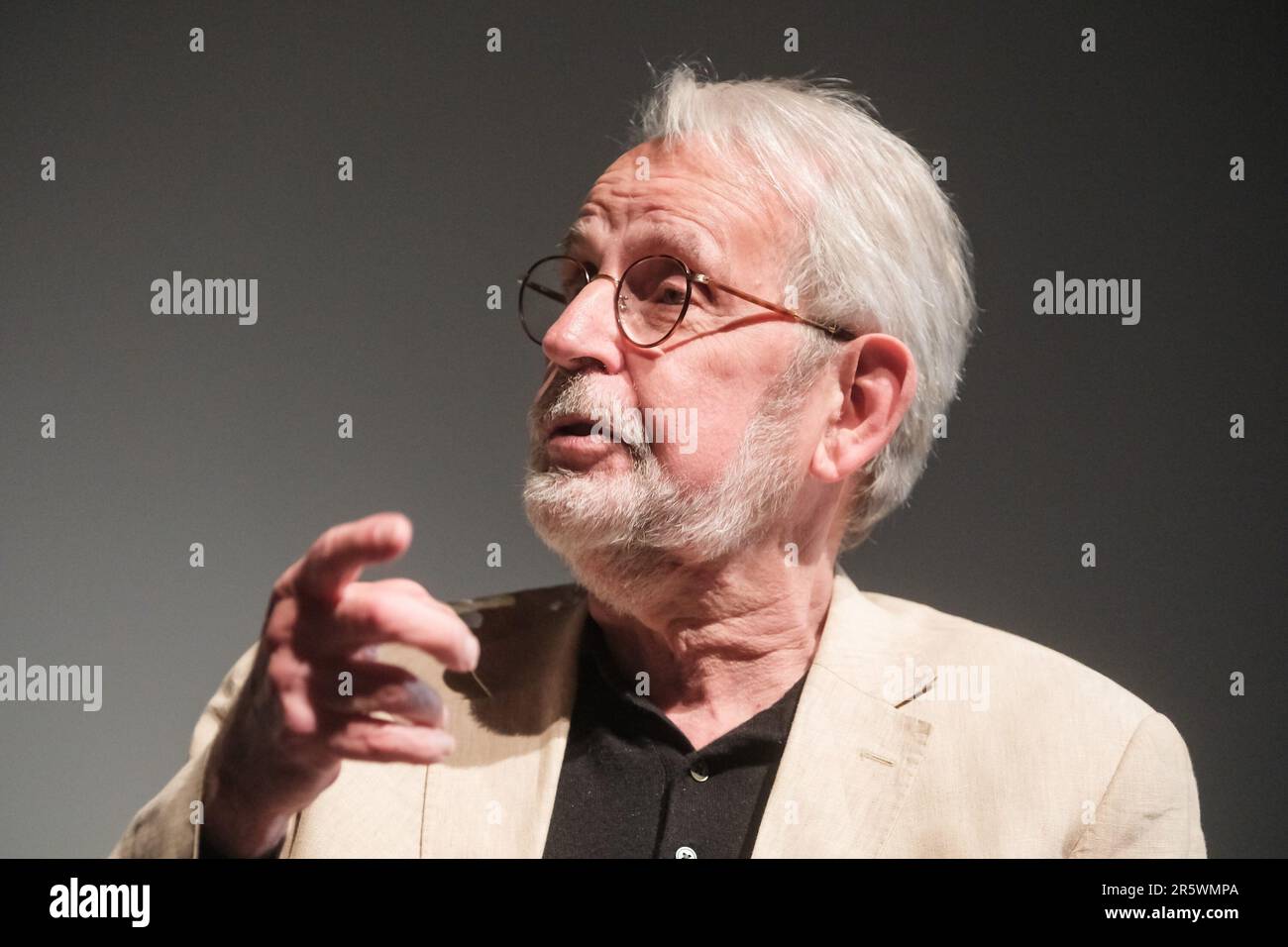 London, UK. 5th June, 2023. Walter Murch photographed during Mark ...