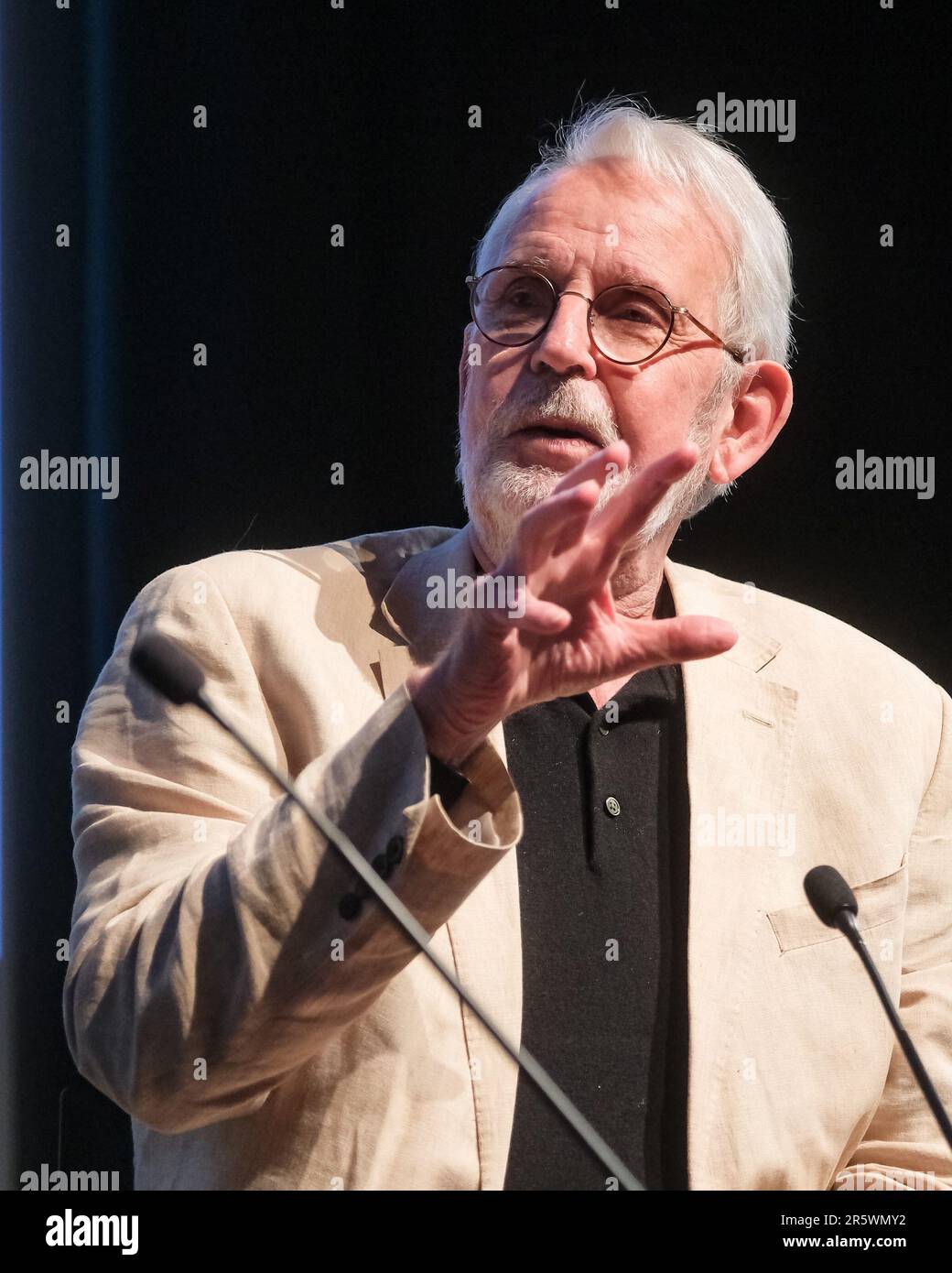 London, UK. 5th June, 2023. Walter Murch photographed during Mark ...
