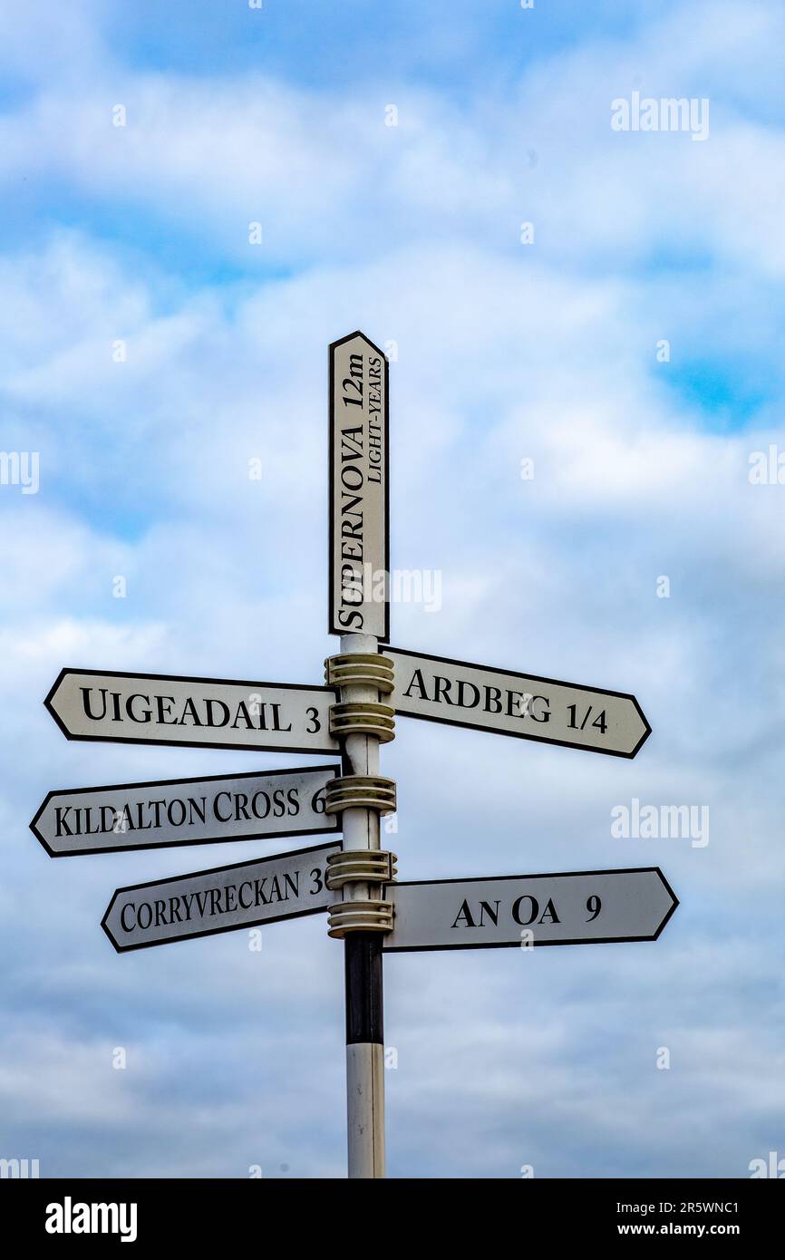 Supernova signpost hi-res stock photography and images - Alamy
