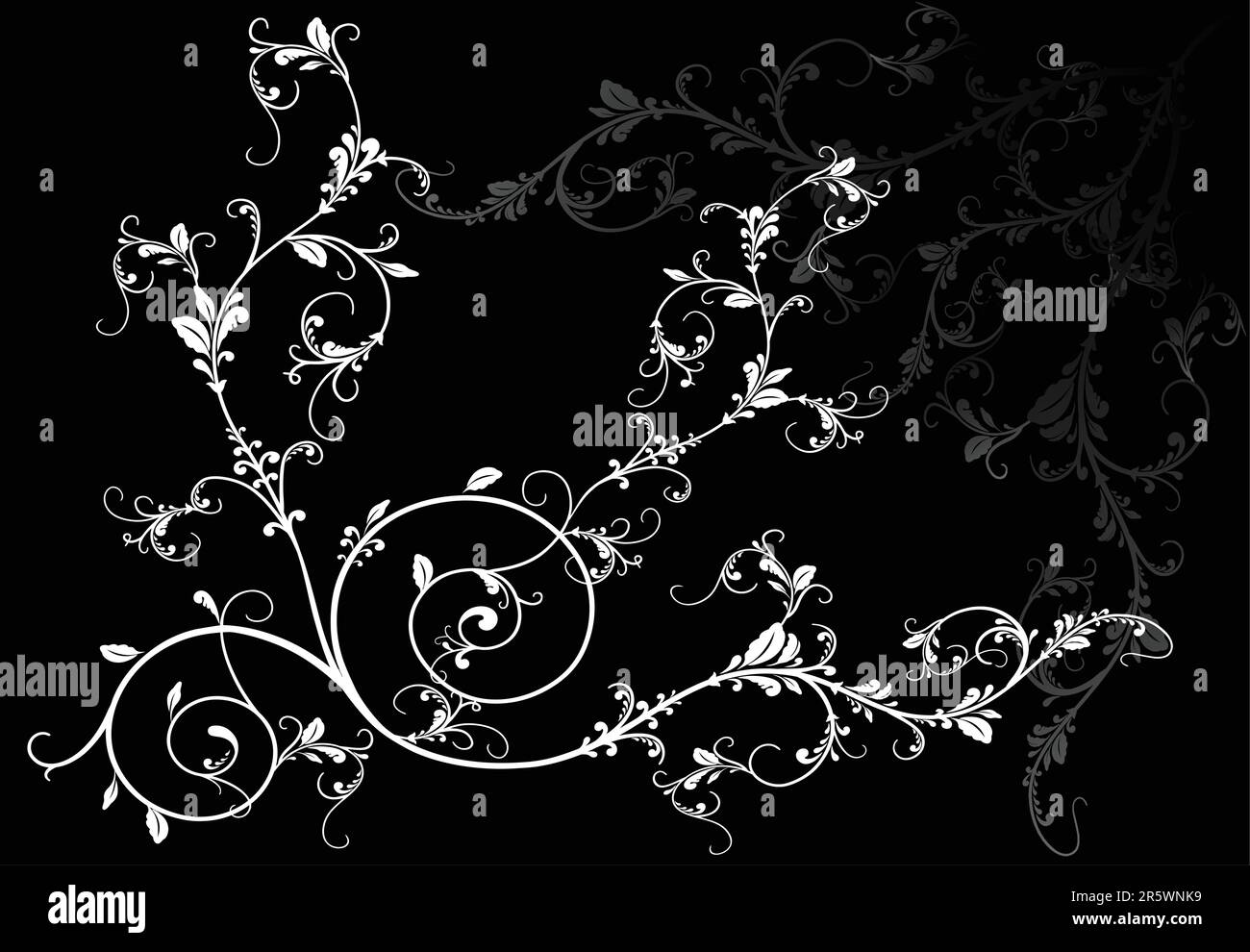 Illustration of floral design Stock Vector Image & Art - Alamy
