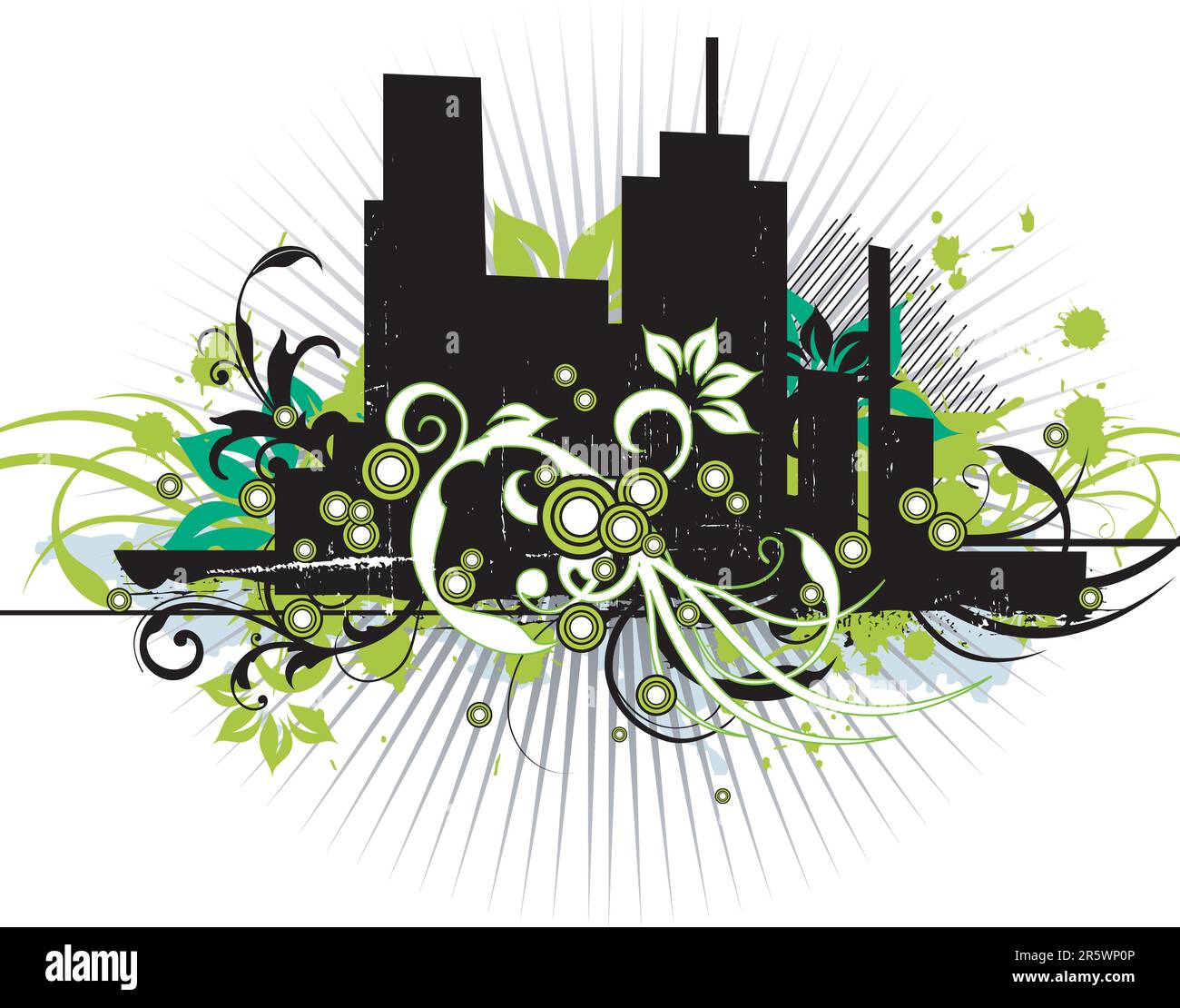 City drawings Stock Vector Images - Alamy
