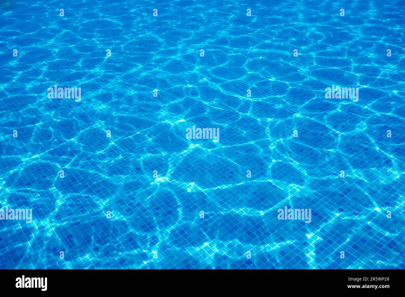 Swimming Pool water. Ripple Water. Sun Reflection background Stock ...