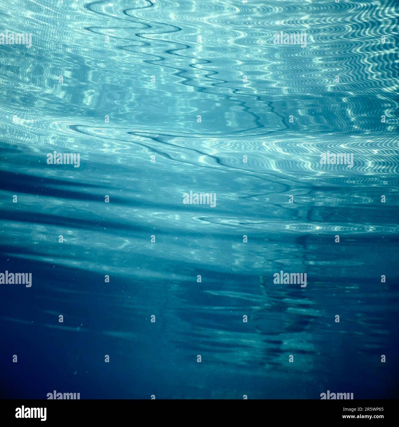 Blue Ripple Water Background, Water Surface Blue Swimming Pool Stock ...