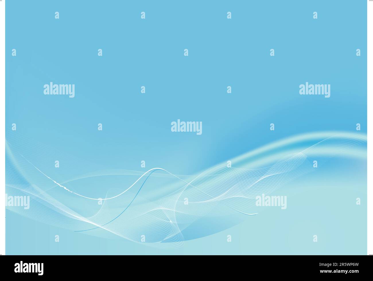 Abstract design water background . Vector Cool Waves, can change colors ...