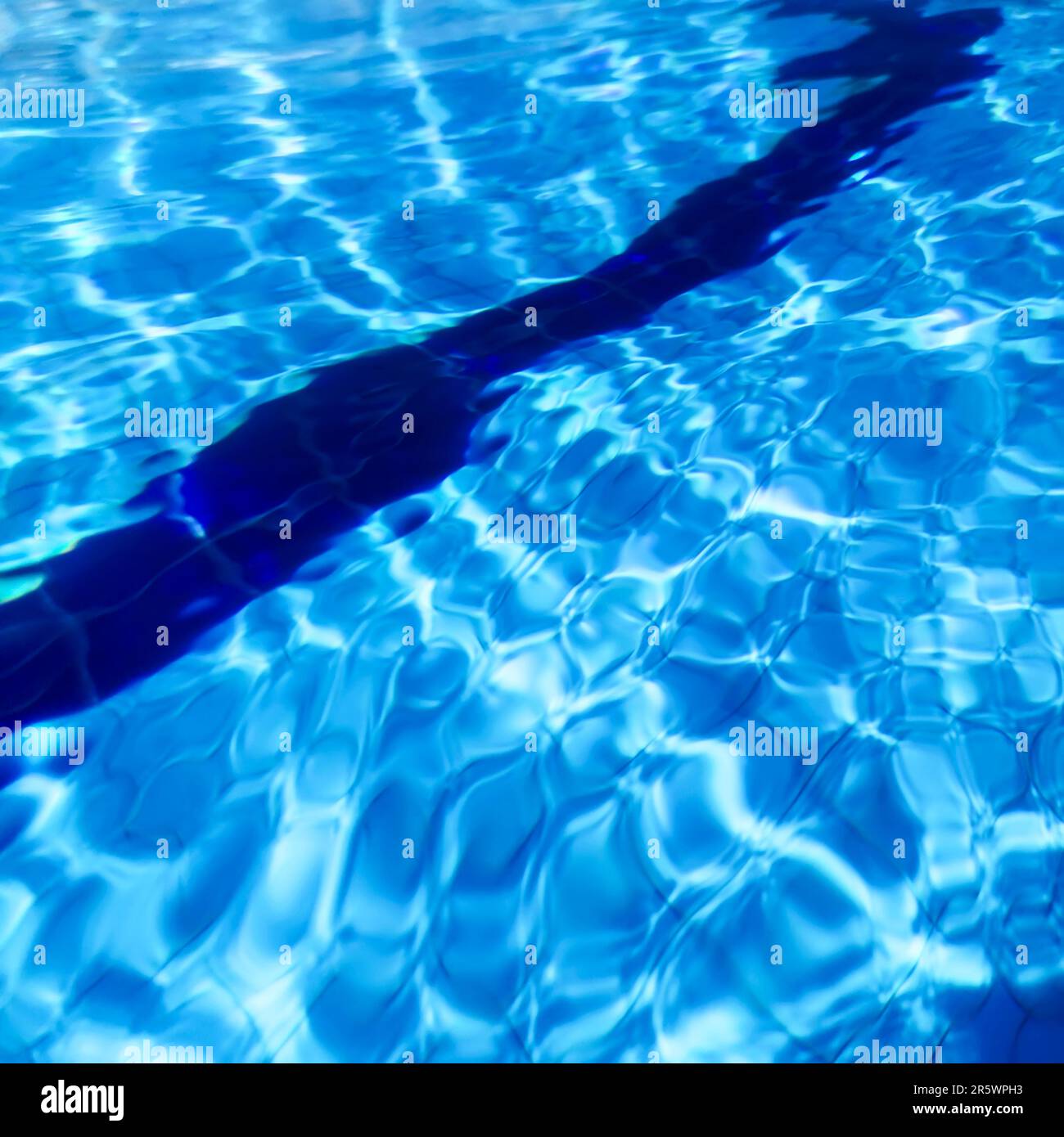 Swimming Pool water. Ripple Water. Sun Reflection background Stock ...