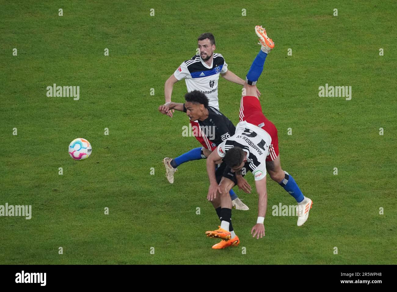 Hamburg, Germany. 05th June, 2023. Soccer: Bundesliga - Relegation ...