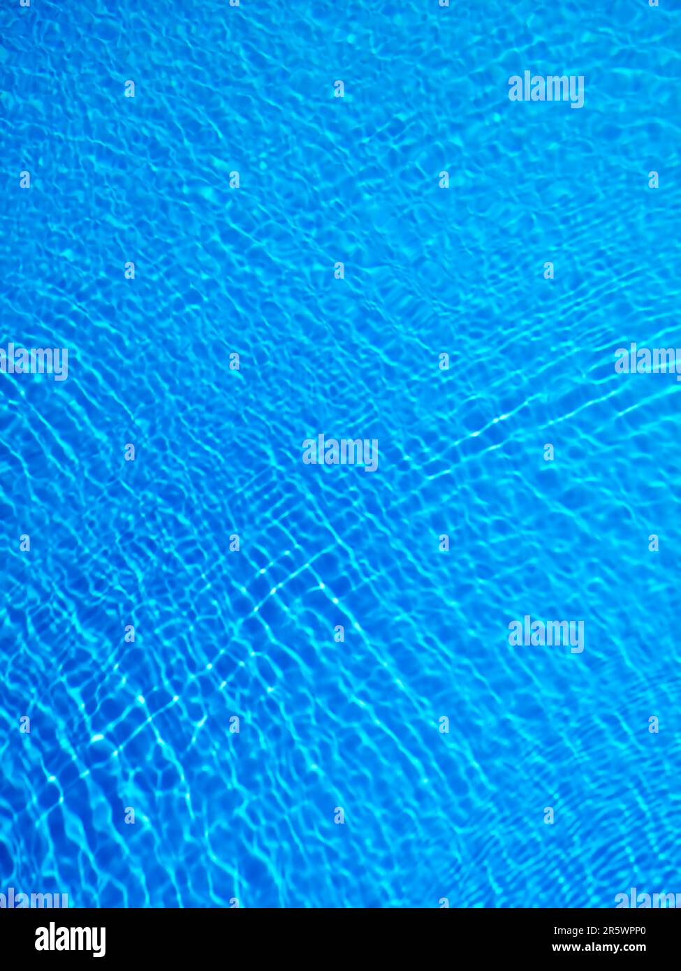 Blue Ripple Water Background, Water Surface Blue Swimming Pool Stock ...