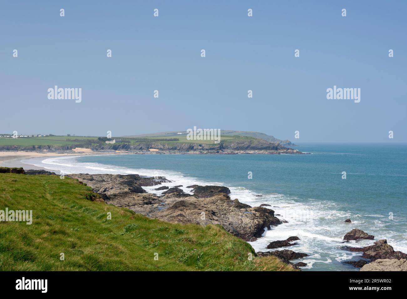 Harlyn bay beach hi-res stock photography and images - Alamy