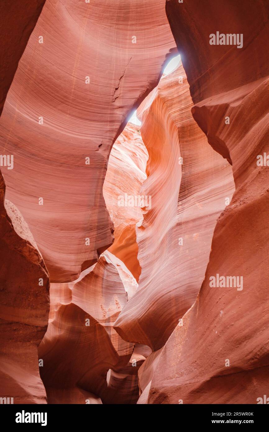 An elevated view of a canyon, with towering rock formations Stock Photo ...